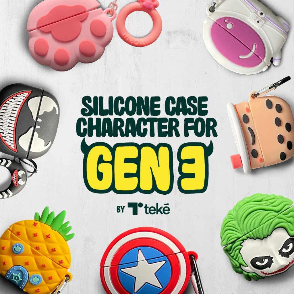 Jual Silicone Case Character for AirPods Gen 3 (AirPods 3rd Generation ...