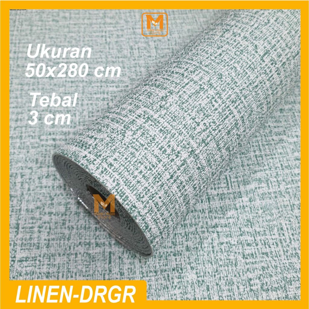 Jual Wallpaper Dinding Linen Roll Linen 280x50cm / Wallpaper Dinidng Kamar Tidur / Wallpaper ...