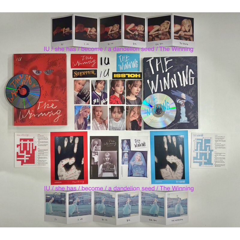 Jual [SHARING] Album IU The Winning / I ver & U Ver | Shopee Indonesia