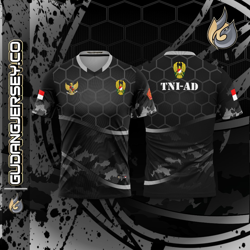 Jual JERSEY TNI AD / TNI AL / TNI AU / POLRI FREE CUSTOM LOGO | Shopee ...