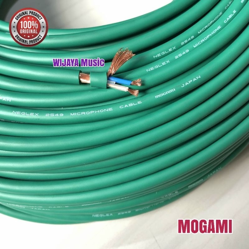 Jual Kabel Microphone MOGAMI 2549 Neglex ORIGINAL Made in Japan Panjang ...