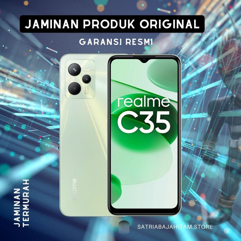 Jual REALME C35 4/64 GARANSI RESMI | Shopee Indonesia