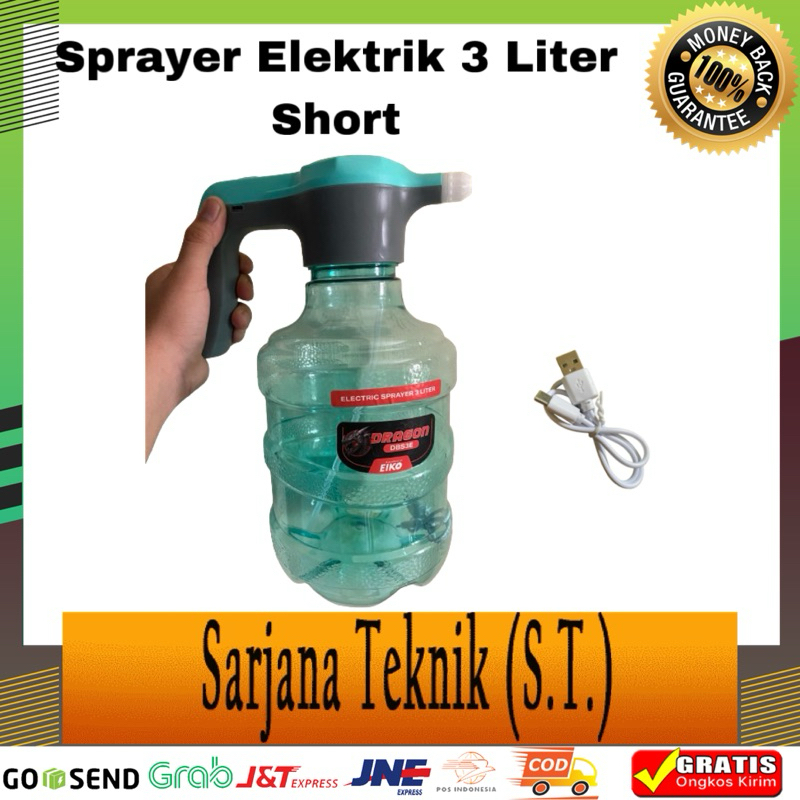 Jual Handsprayer Elektrik / Sprayer Elektrik 3 L / Semprotan tanaman ...