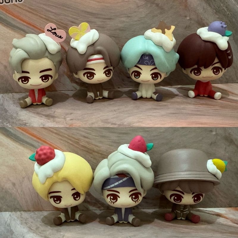 Jual BT21 Tinytan Sweet time figure official japan BTS Rm jin suga jhope jimin v jungkook rj ...
