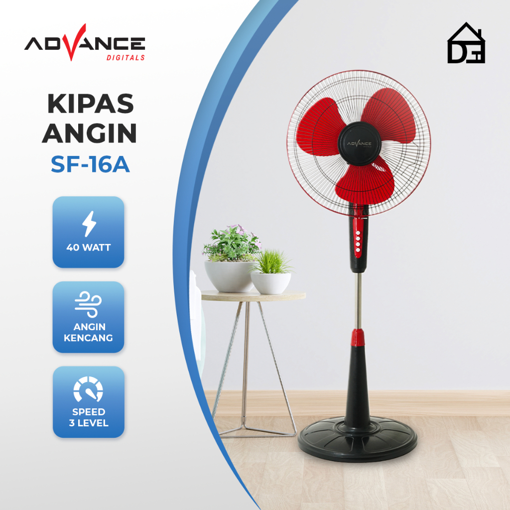 Jual 【Bisa dikirim hari ini】Advance kipas angin berdiri Stand Fan ... Jual 【Bisa dikirim hari ini】Advance kipas angin berdiri Stand Fan ...