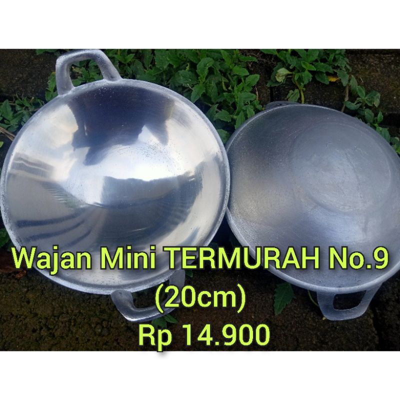 Jual WAJAN KECIL TEBAL / WAJAN MINI NO.9 WAJAN SERABI WAJAN BAKSO ...