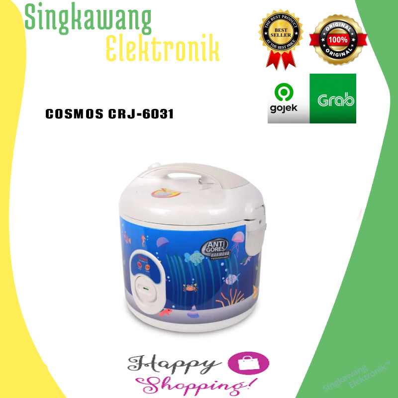 Jual MAGICOM COSMOS CRJ-6031 1.8 LITER | Shopee Indonesia