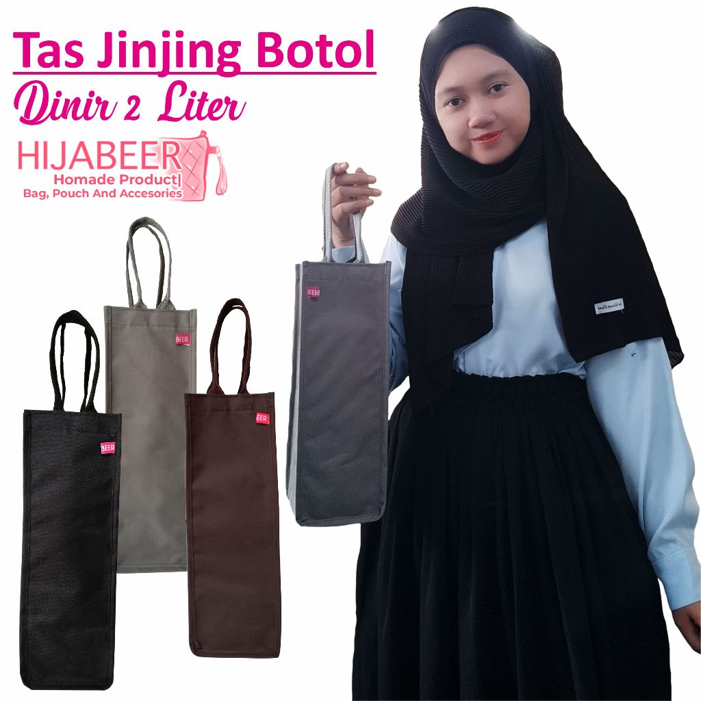 Jual Tas Jinjing Botol 2 Liter Bahan Sintetis Dinir D300 Tebal Tali ...