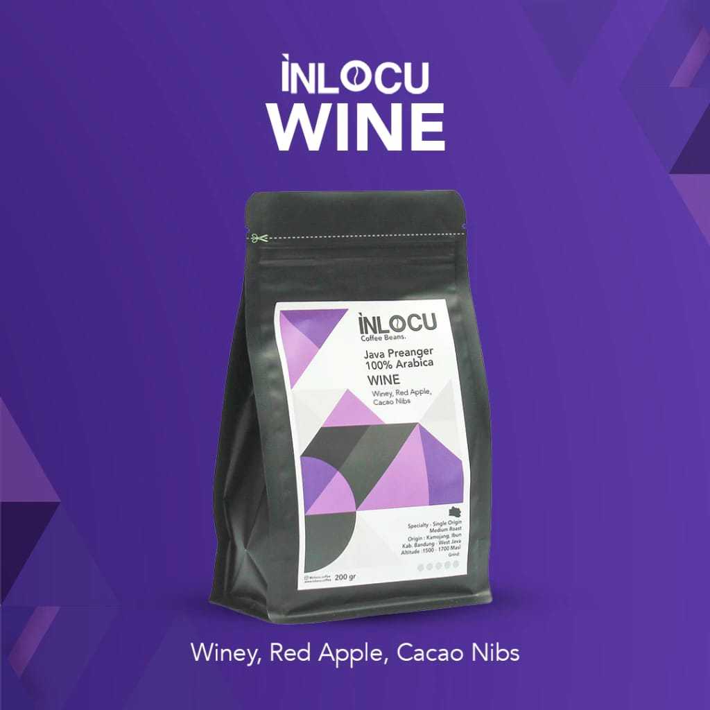 Jual Kopi Arabica Java Preanger Wine Kamojang 200gr Inlocu Kemasan ...