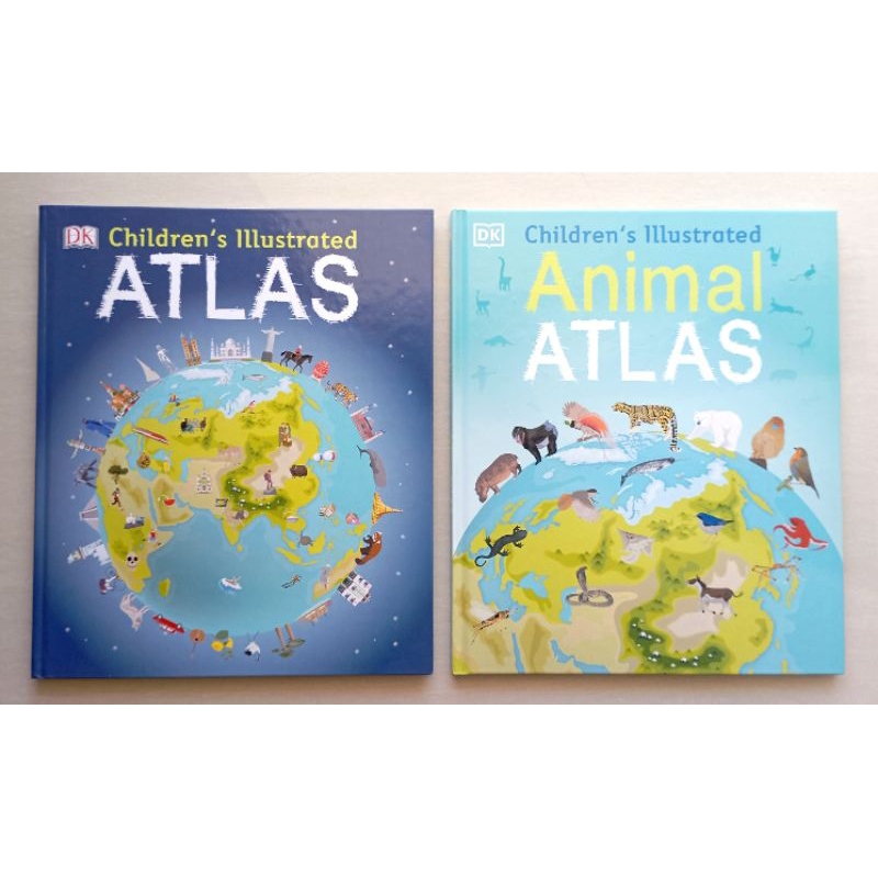 Jual DK Children's Illustrated Atlas (Revised and Updated Edition ...