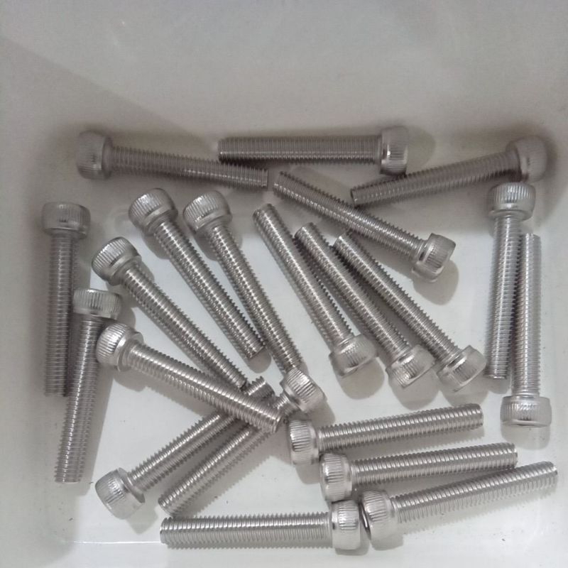 Jual SUS304 Baut L M5 × 30 Stainless Steel/ Baut Socket/Baut Stainless | Shopee Indonesia