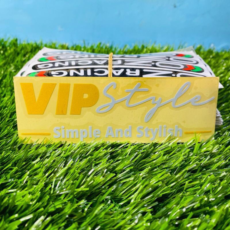 Jual Stiker Vip style cutting stiker custom motor | Shopee Indonesia
