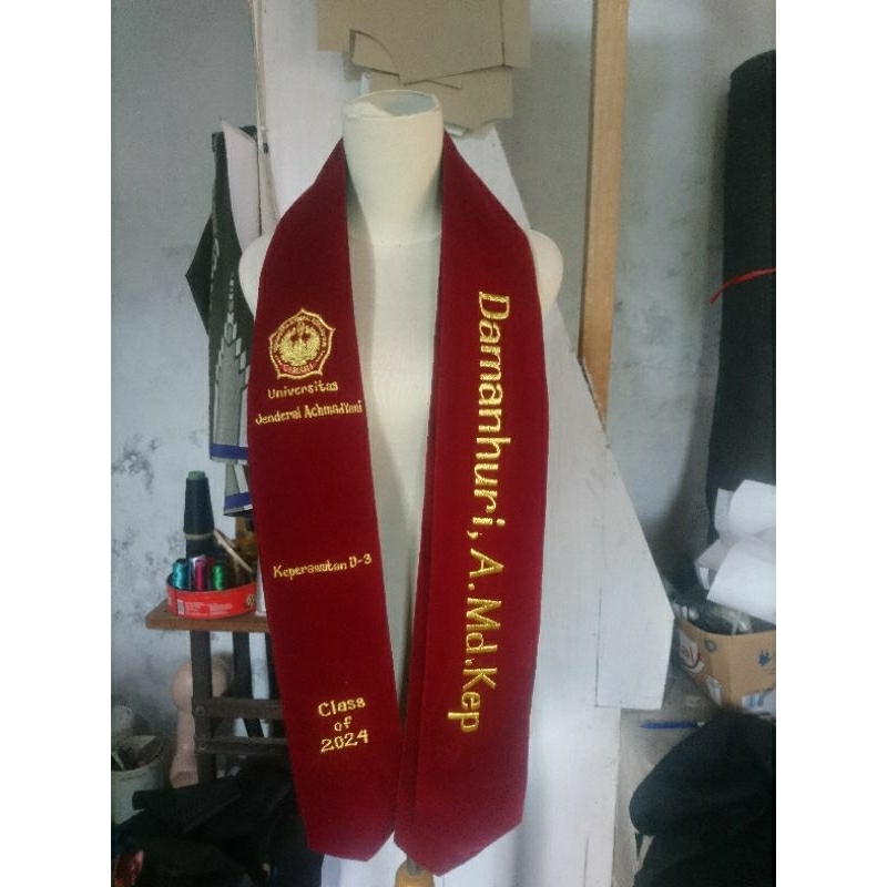 Jual Selempang wisuda Kalung | Selempang wisuda Syal | Shopee Indonesia