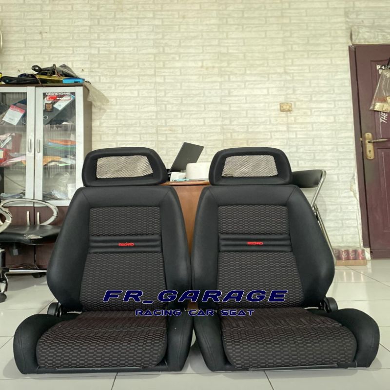 Jual JOK MOBIL RACING RECARO LX GARIS MERAH / JOK RACING MOBIL ...