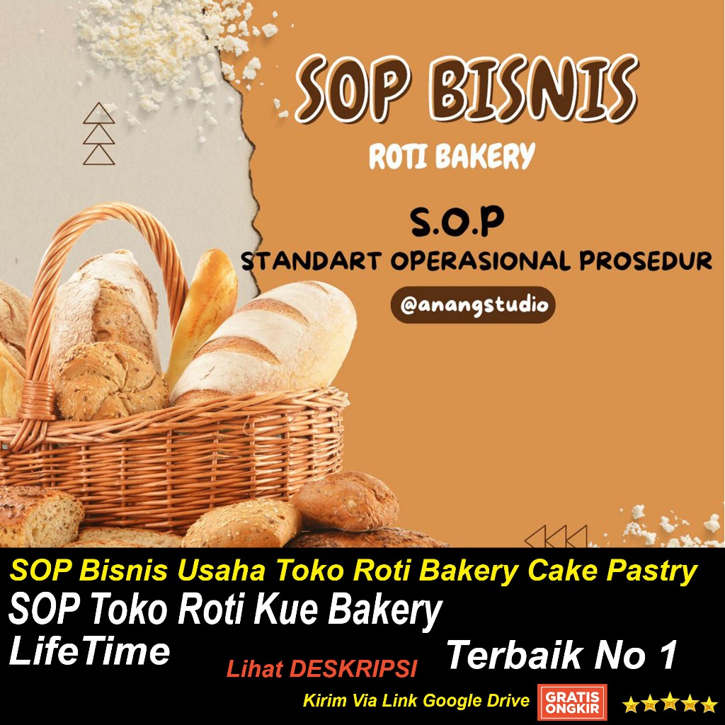 Jual SOP Bisnis Usaha Toko Roti Bakery Cake Pastry SOP Toko Roti Kue ...