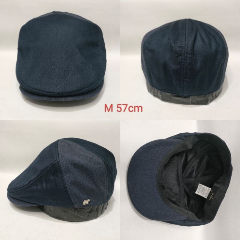 Jual topi copet seniman second preloved original model flat cap ...