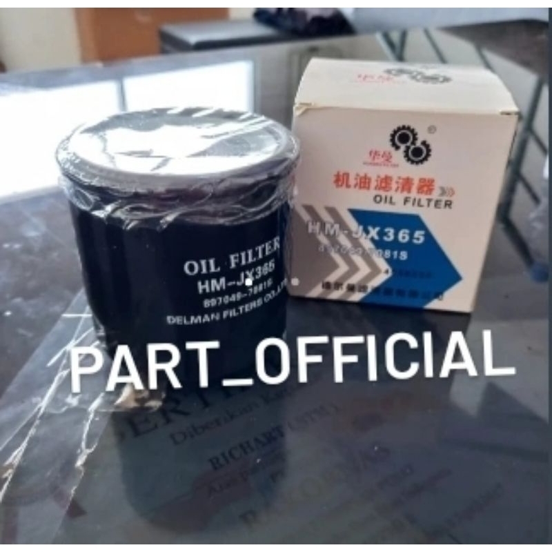 Jual oil filter SANY SY75 filter oli hydrualic exca sany75 HM-JX365 ...