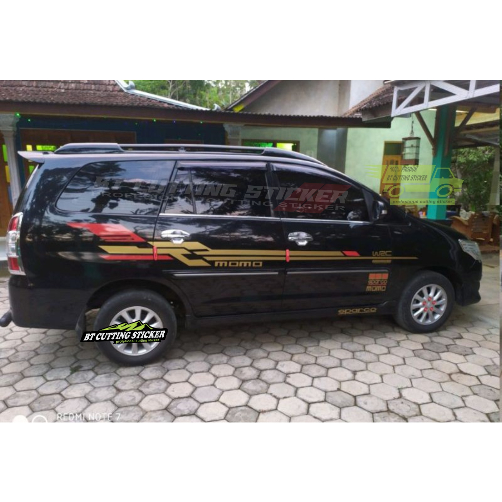Jual stiker innova stiker list mobil innova sticker variasi innova ...
