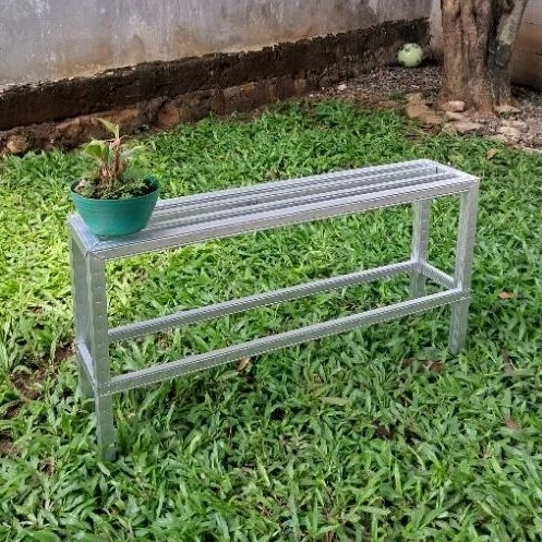 Jual Rak Tanaman Baja Ringan PxLxT: 100cm x 20cm x 50cm | Shopee Indonesia