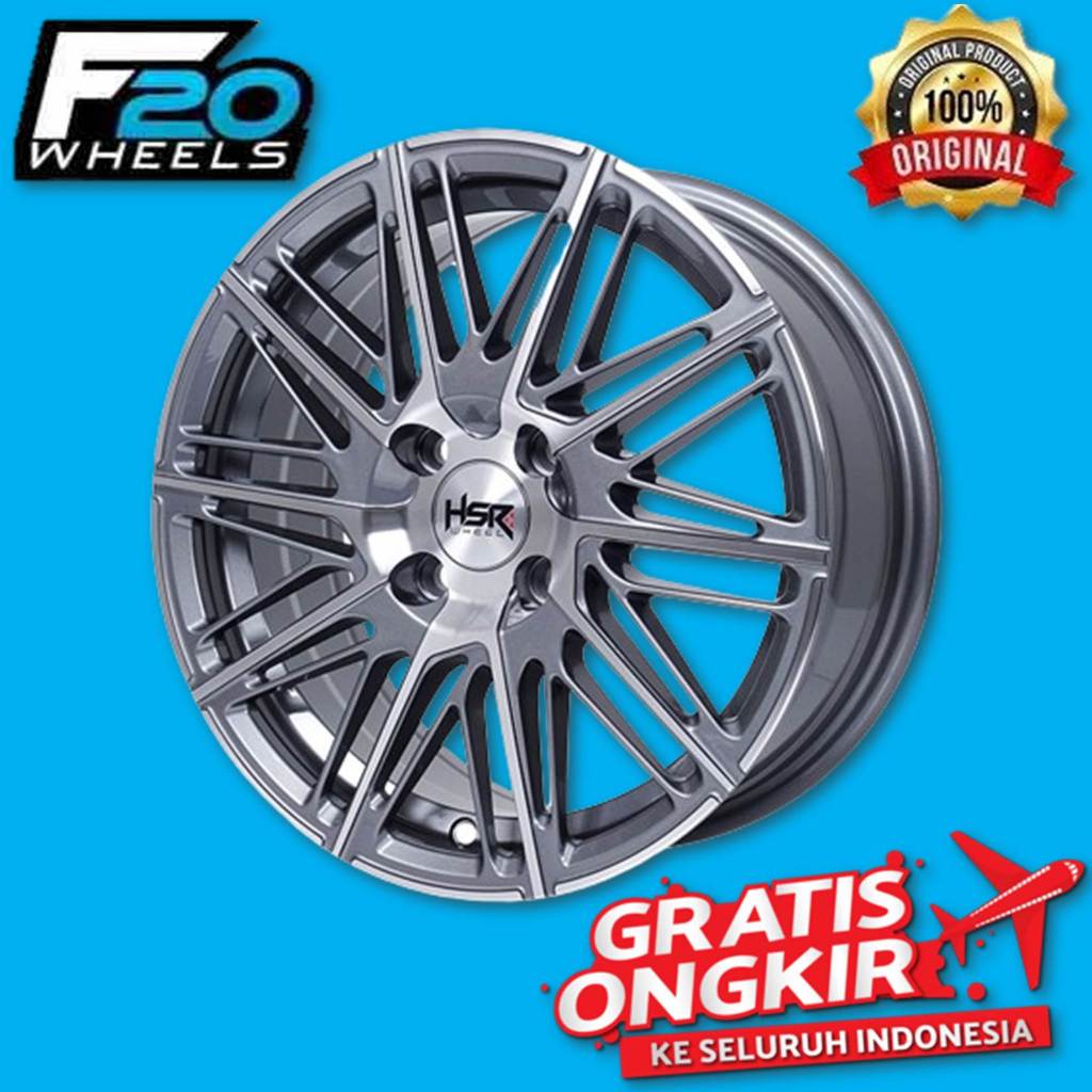 Jual VELG MOBIL BRIO TIPE HSR BALIGE R15X65 H4X100 AGYA,VIOS,DATSUN ...
