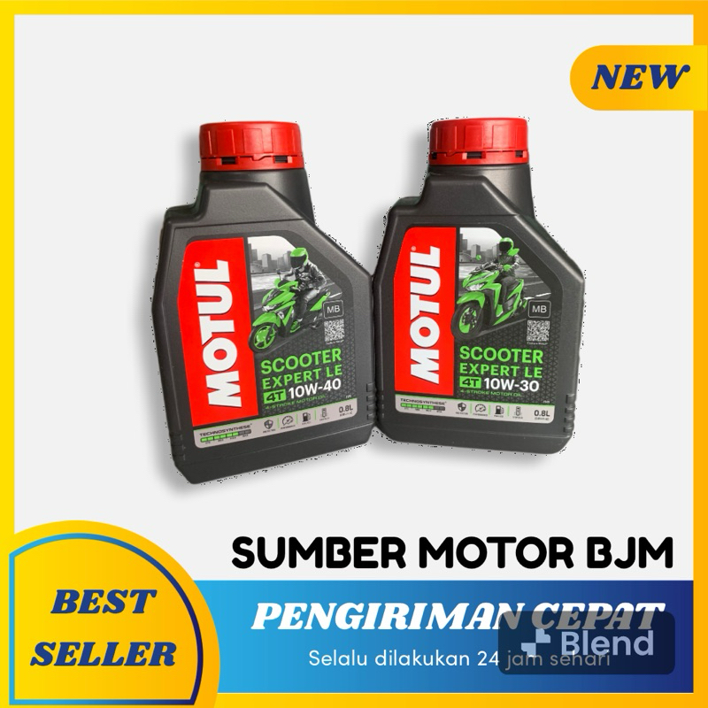 Jual MOTUL SCOOTER EXPERT LE 4T 10w-30 & 10w-40 ORIGINAL | Shopee Indonesia