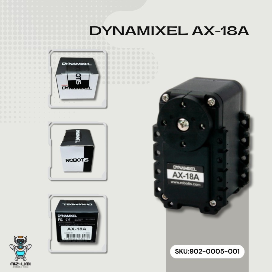 Jual Dynamixel AX-18A Servo robot | Shopee Indonesia
