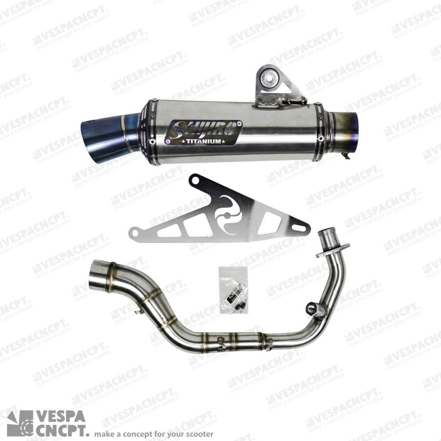 Jual Knalpot Shijiro RC Power CT Titanium Vespa Sprint Primavera S Lx ...
