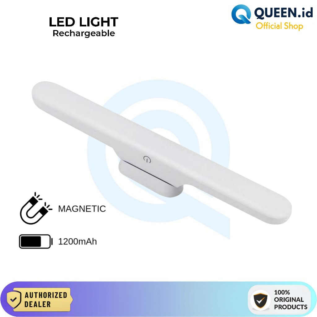 Jual QUEEN LED LIGHT Lampu Led Magnetic Night Light Magnet Rechargeable ...