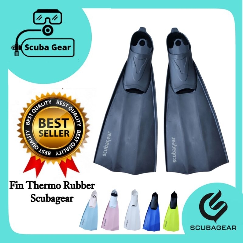 Jual SCUBAGEAR Fin Thermo Rubber - Fin Scuba diving Snorkeling Kaki ...