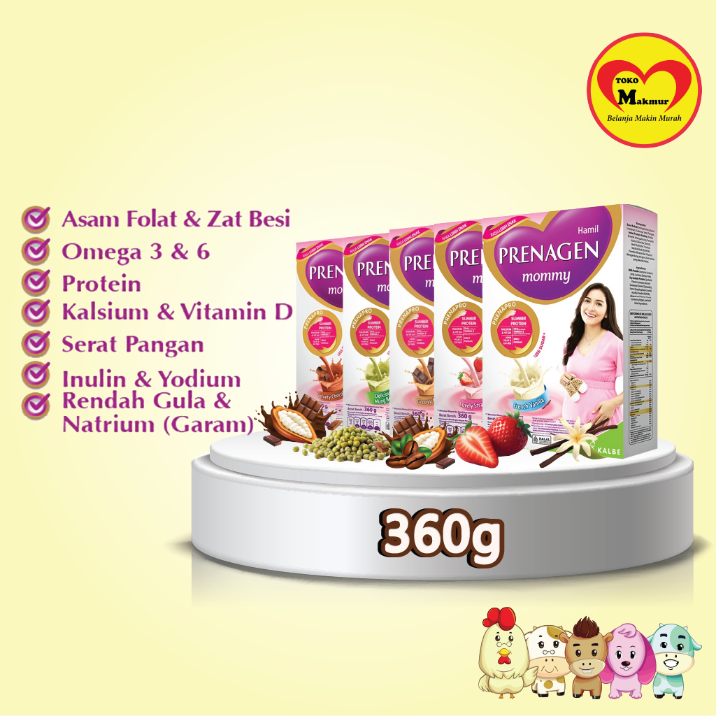 Jual Prenagen Mommy Vanila / Coklat / Stroberi / Moka /Kacang Hijau 360gr / Toko Makmur Pondok ...
