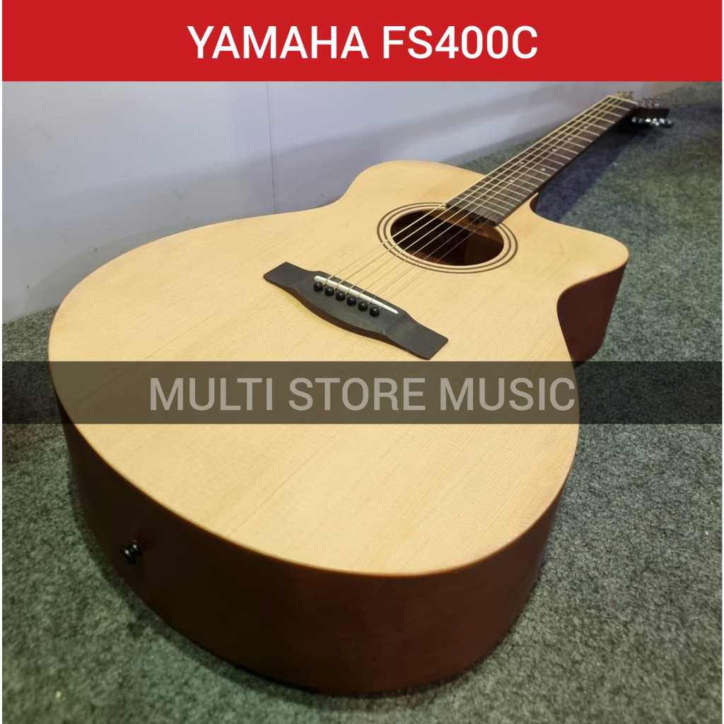 Jual Gitar akustik YAMAHA FS400C - FS 400C - FS 400 C - FS400 C - FS ...
