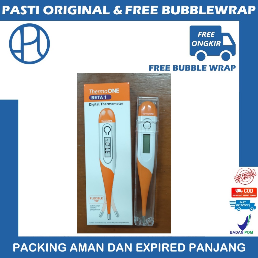 Jual THERMO ONE BETA 1 THERMOONE TERMOMETER DIGITAL ONEMED THERMOMETER ...