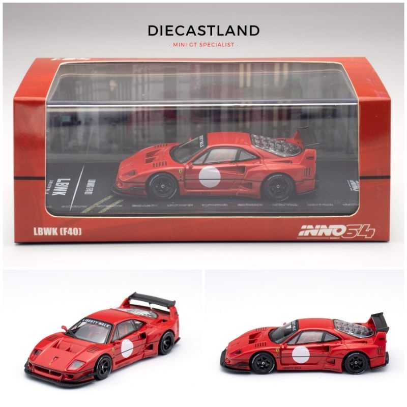 Jual INNO64 LBWK (F40) Red IN64-LBWKF40-RED Acrylic Packaging Miniature ...