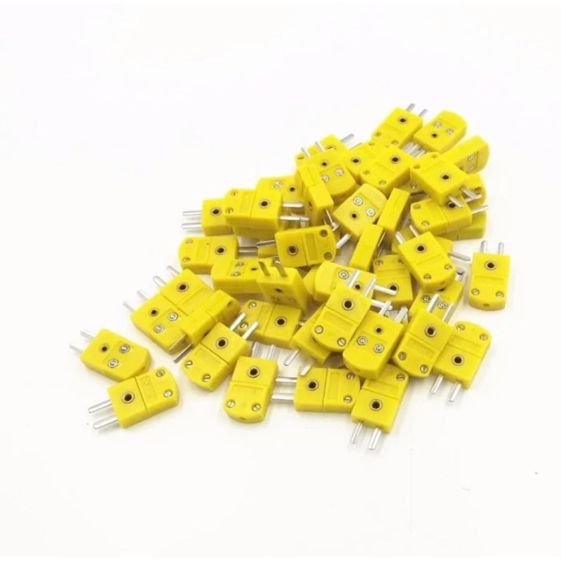 Jual Konektor K Type male mini Connectors Thermocouple Sensor | Shopee ...