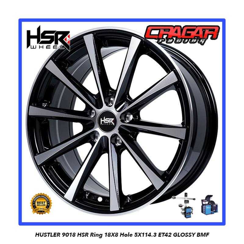 Jual Velg Mobil Hsr Hustler Ring 18 Lubang 5 Buat Xpander Innova Brv Wrv Dll | Shopee Indonesia