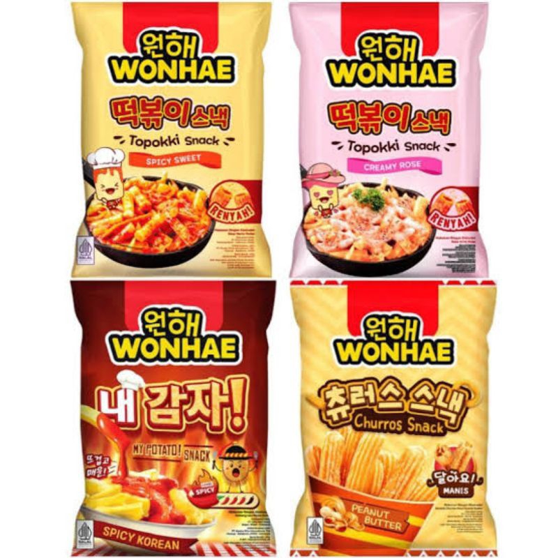 Jual Mujigae by wonhae topokki snack / churos snack / potato snack ...