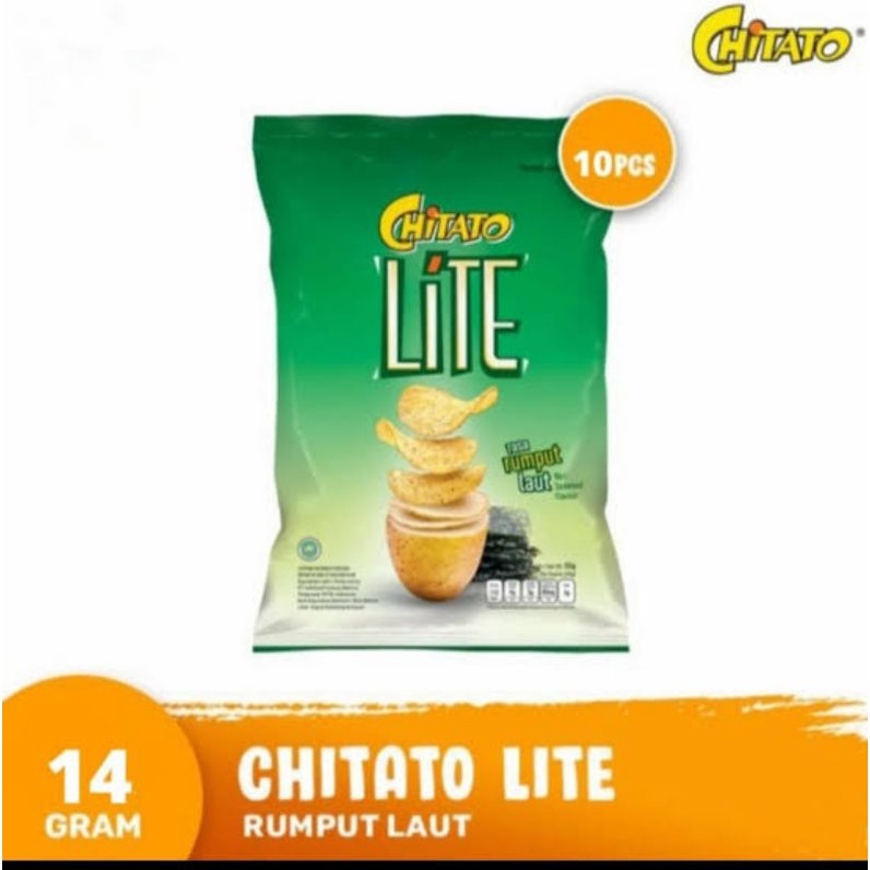 Jual Chitato Lite Rasa Rumput Laut 1 renceng / 10 pcs (14gr) | Shopee ...