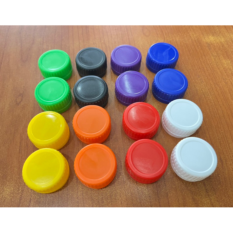 Jual Tutup Botol Plastik Long Neck (LN) Warna Warni - ISI 16PCS ...