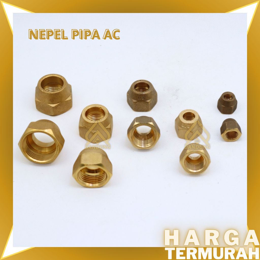 Jual NEPEL AC 1/4 | DOUBLE NEPEL | NEPEL PIPA AC | NAT AC | NEPEL AC 1 ...