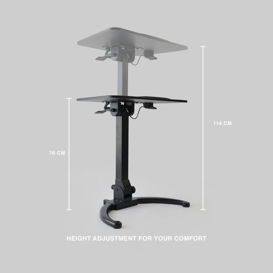 Jual REXUS Standing Desk Gaming Mezza Fold RSD-03 Kemiringan 0-90 ...