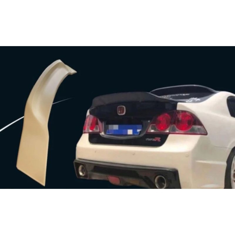 Jual Spoiler Ducktail Rocketbunny import Civic FD 1 & 2 th. 06-12 ...