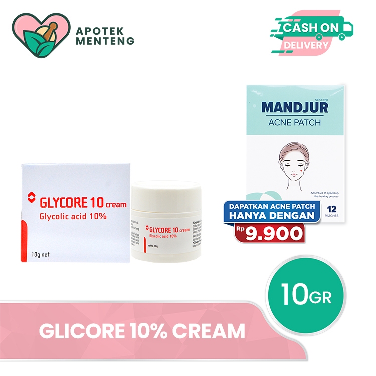 Jual Glycore 10% Cream 10 g - Menyamarkan Kulit Gelap dan Flek Hitam ...