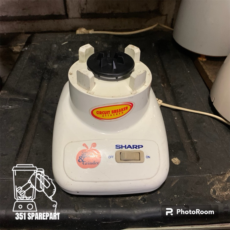 Jual mesin blender sharp EM 11G second original | Shopee Indonesia