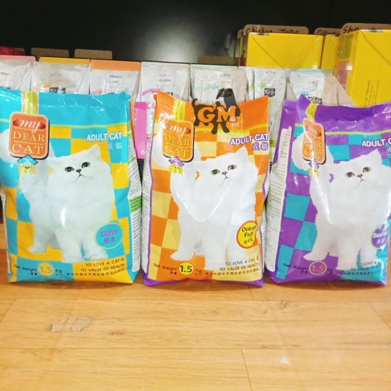 Jual CDC PETSHOP MY DEAR CAT FOOD MAKANAN KUCING SEAFOOD TUNA OCEAN ...