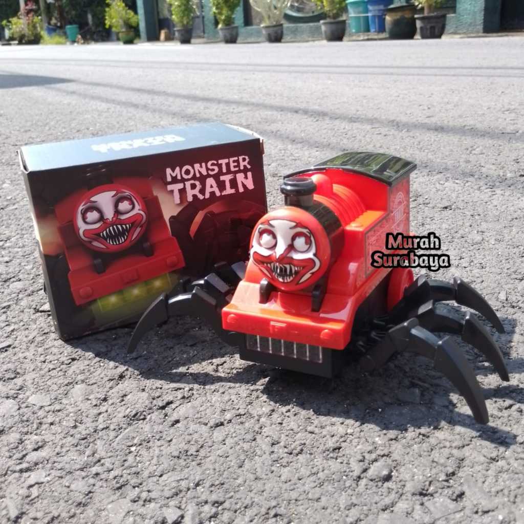 Jual KEMASAN DUS | Mainan Monster Train Bisa Berjalan Menggunakan ...