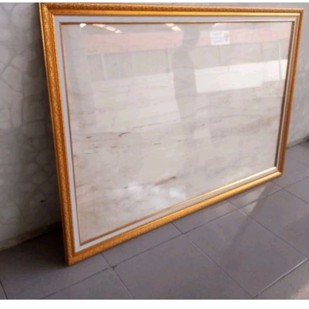 Jual pigura 135 cm x 85 cm TANPA KACA lukisan pemandangan foto keluarga ...