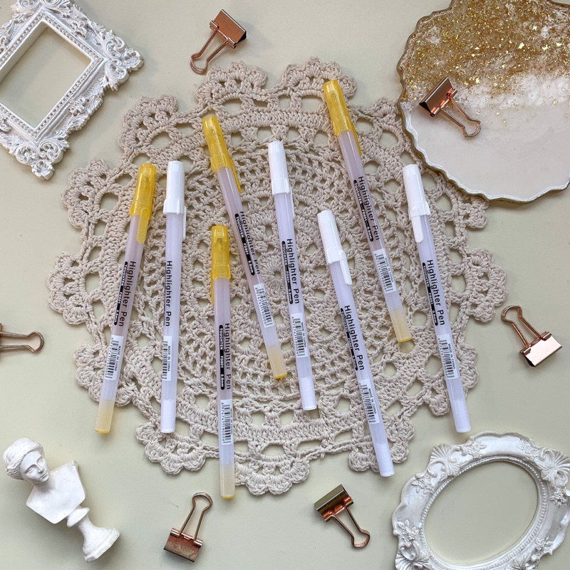 Jual Pulpen Warna / Tinta Putih / Emas / Perak / Colour Gel Pen Pulpen ...