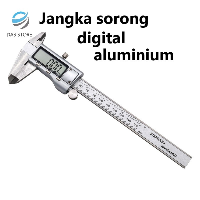 Jual Jangka Sorong Digital LCD Vernier Caliper Micrometer 150MM FULL BESI STAINLESS | Shopee ...