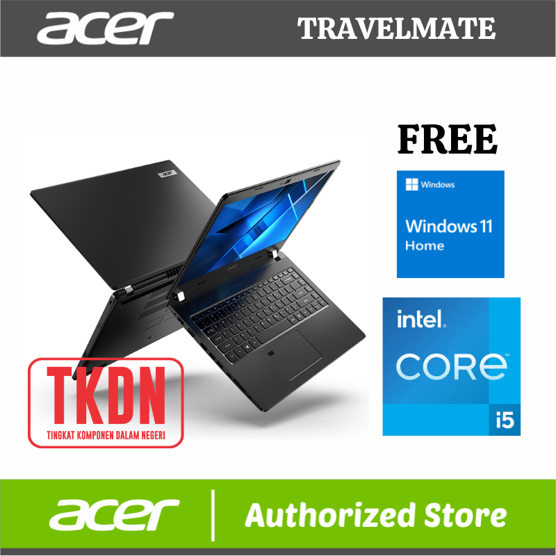 Jual ACER TKDN TRAVELMATE TMP214/0041 i5-1335U 8GB 512GB 14" W11 | Shopee Indonesia