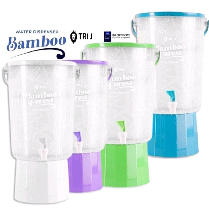 Jual DISPENSER AIR MINUM 12L TRI MOTIF BAMBOO 3D/WATER DISPENSER ...